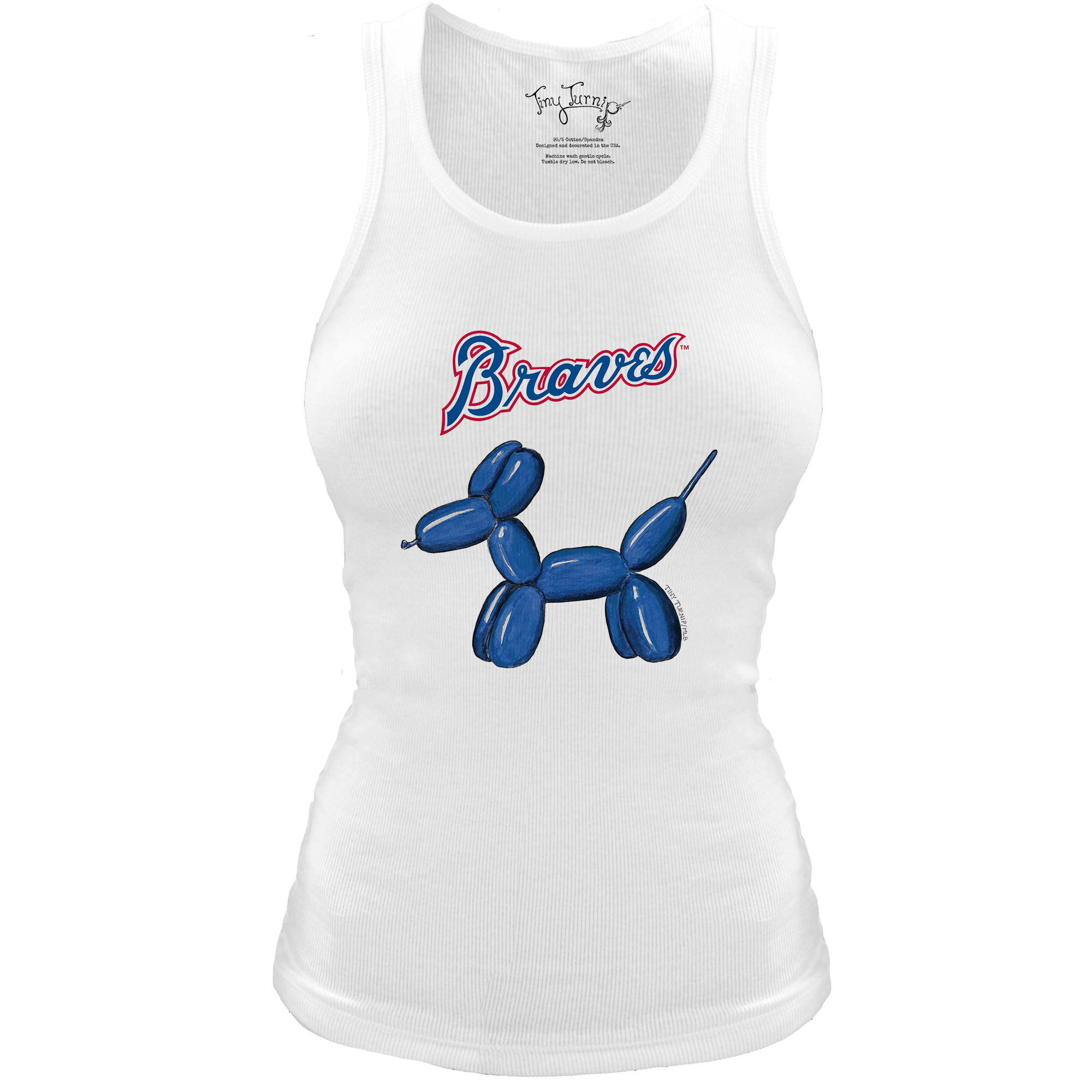Atlanta Braves Balloon Dog Classic Tank | Tiny Turnip