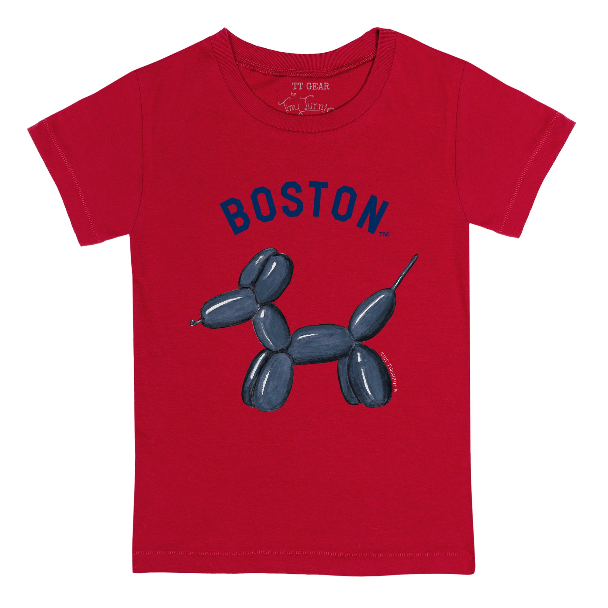 Boston Red Sox Balloon Dog Tee Shirt | Tiny Turnip