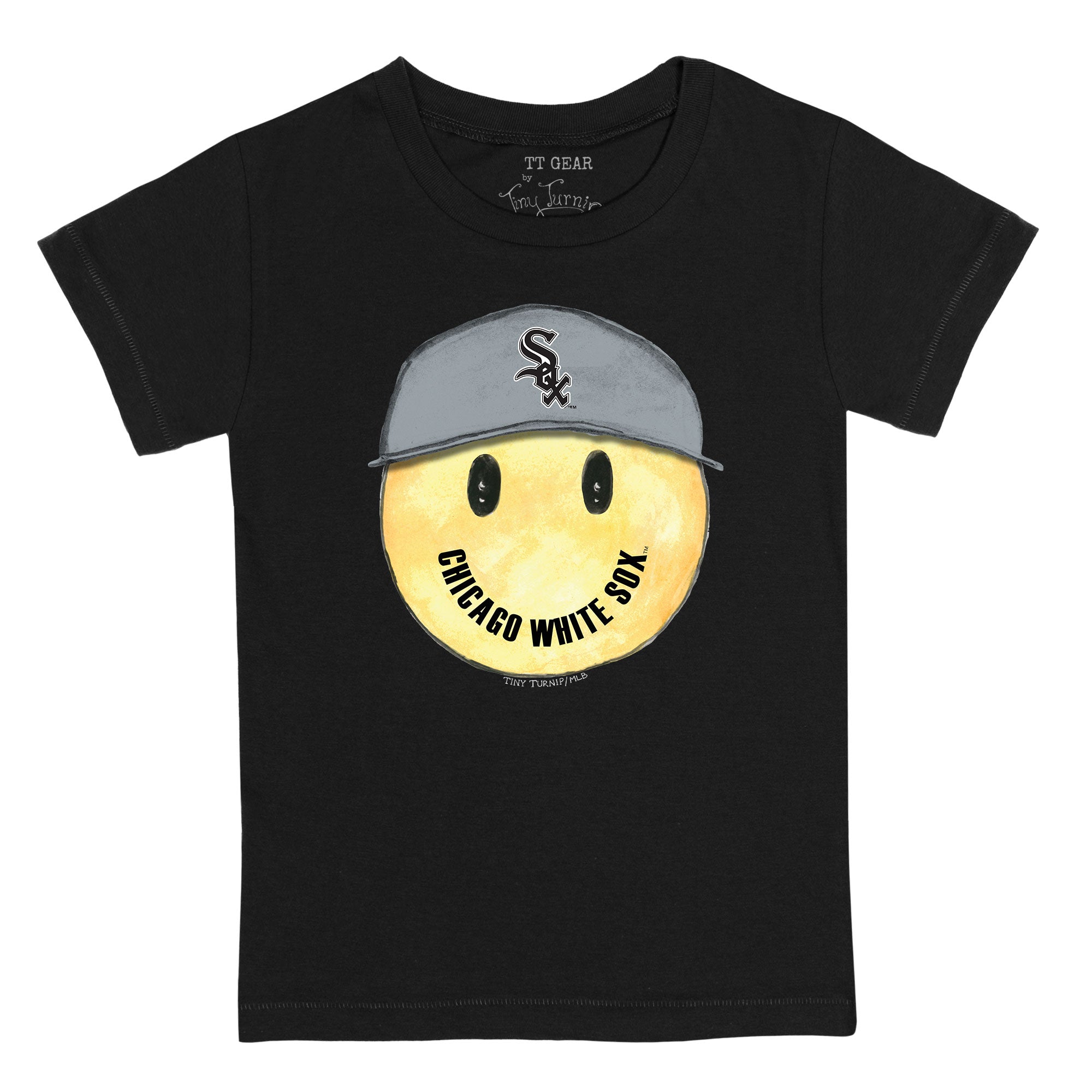 Chicago White Sox Smiley Tee Shirt | Tiny Turnip