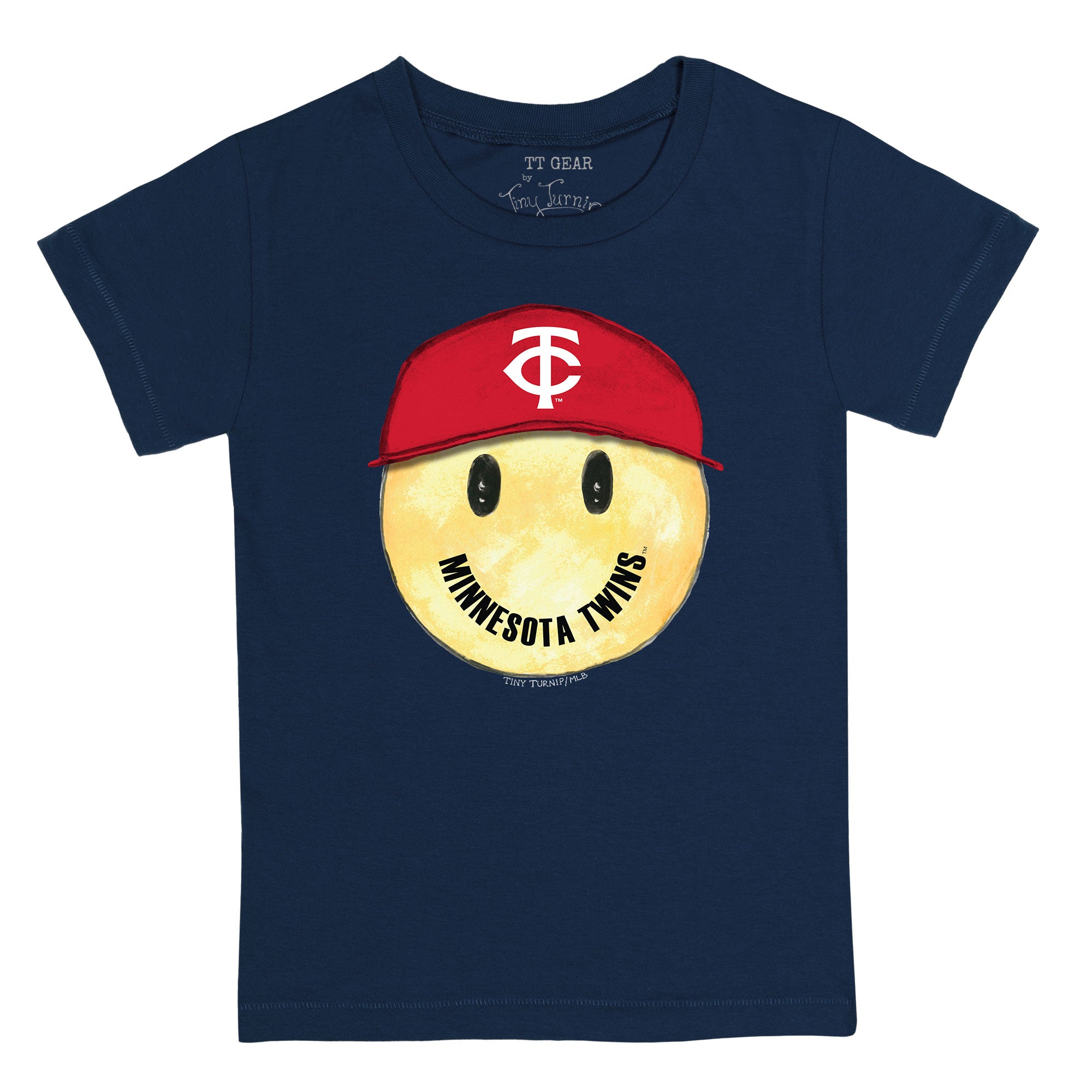Minnesota Twins Smiley Tee Shirt | Tiny Turnip