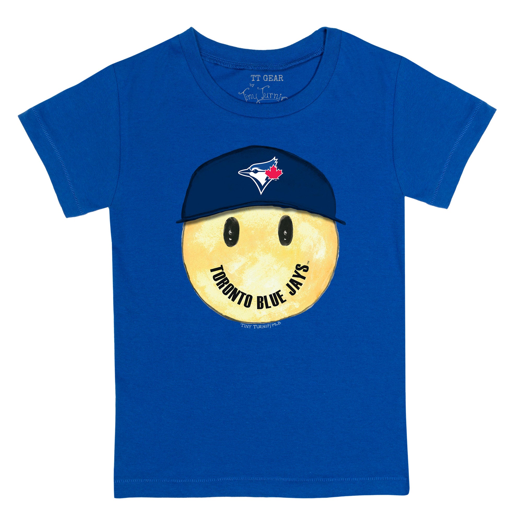 Toronto Blue Jays Smiley Tee Shirt | Tiny Turnip