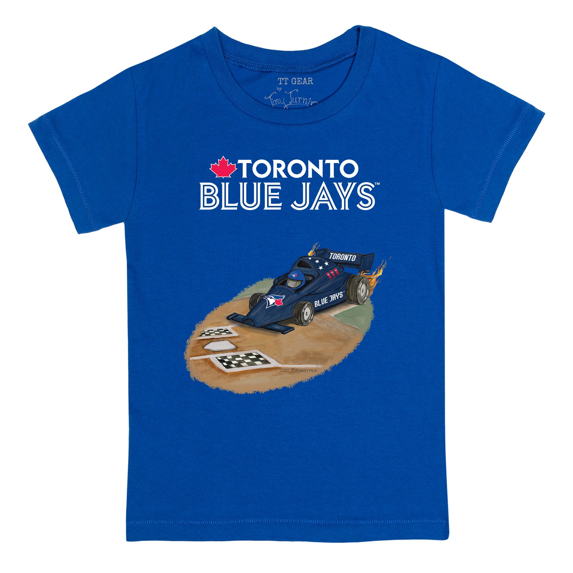 Toronto Blue Jays Race Car Tee Shirt | Tiny Turnip