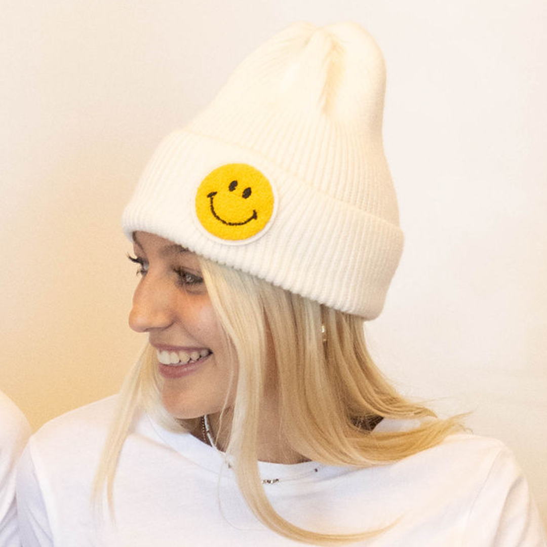 Smiley Beanie | Tiny Turnip