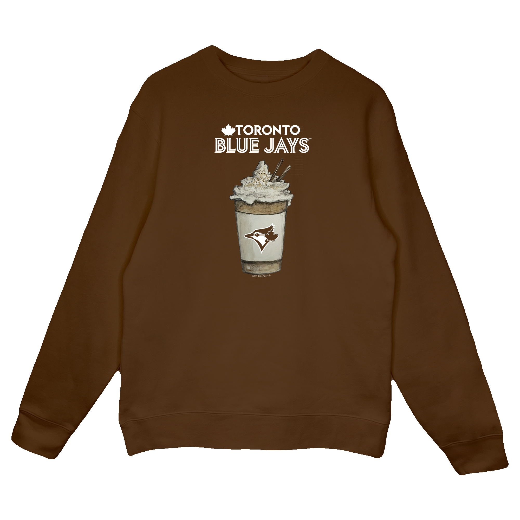 Toronto Blue Jays Latte Carson Crewneck Sweatshirt– Tiny Turnip