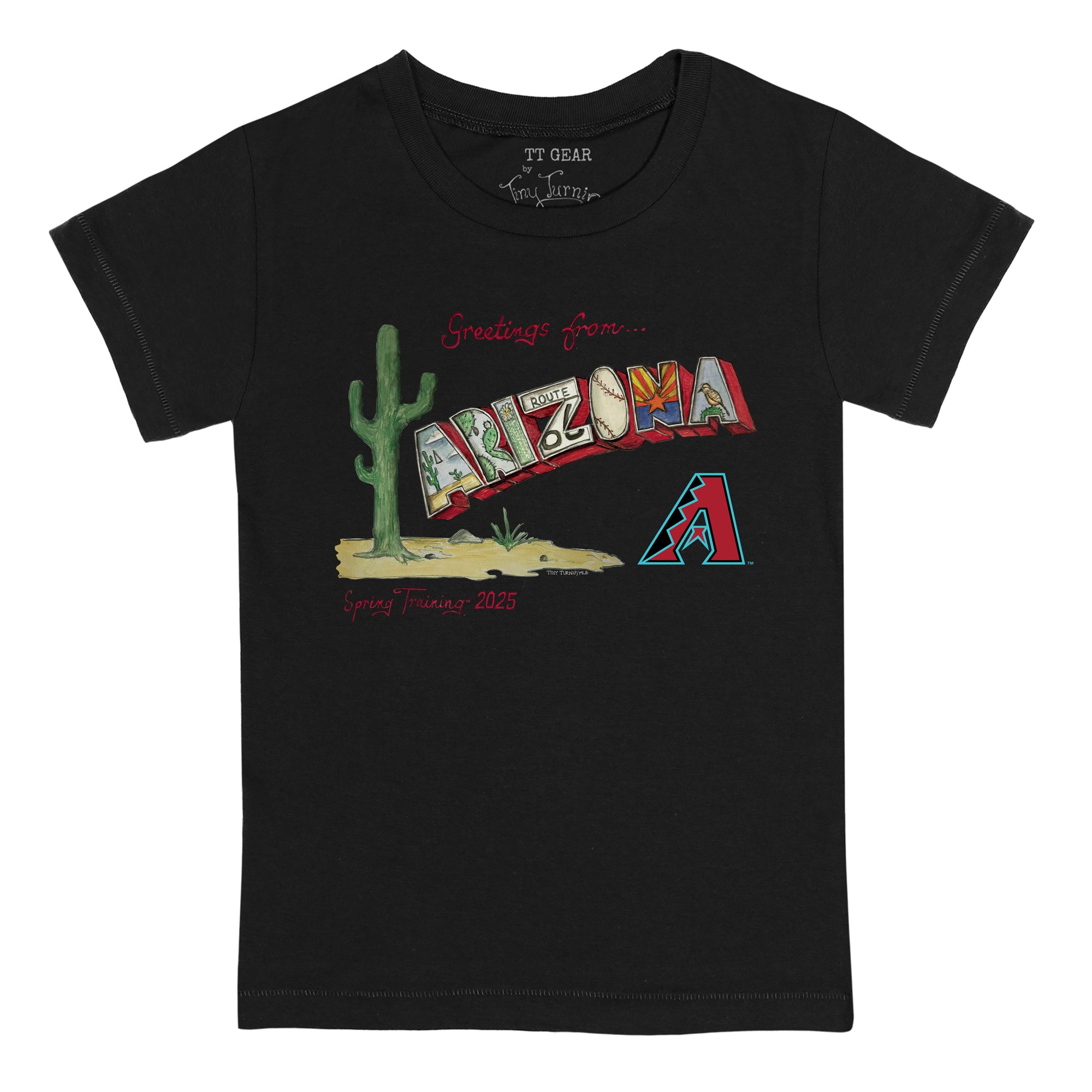 Arizona Diamondbacks Spring Training 2025 Tee Shirt | Tiny Turnip