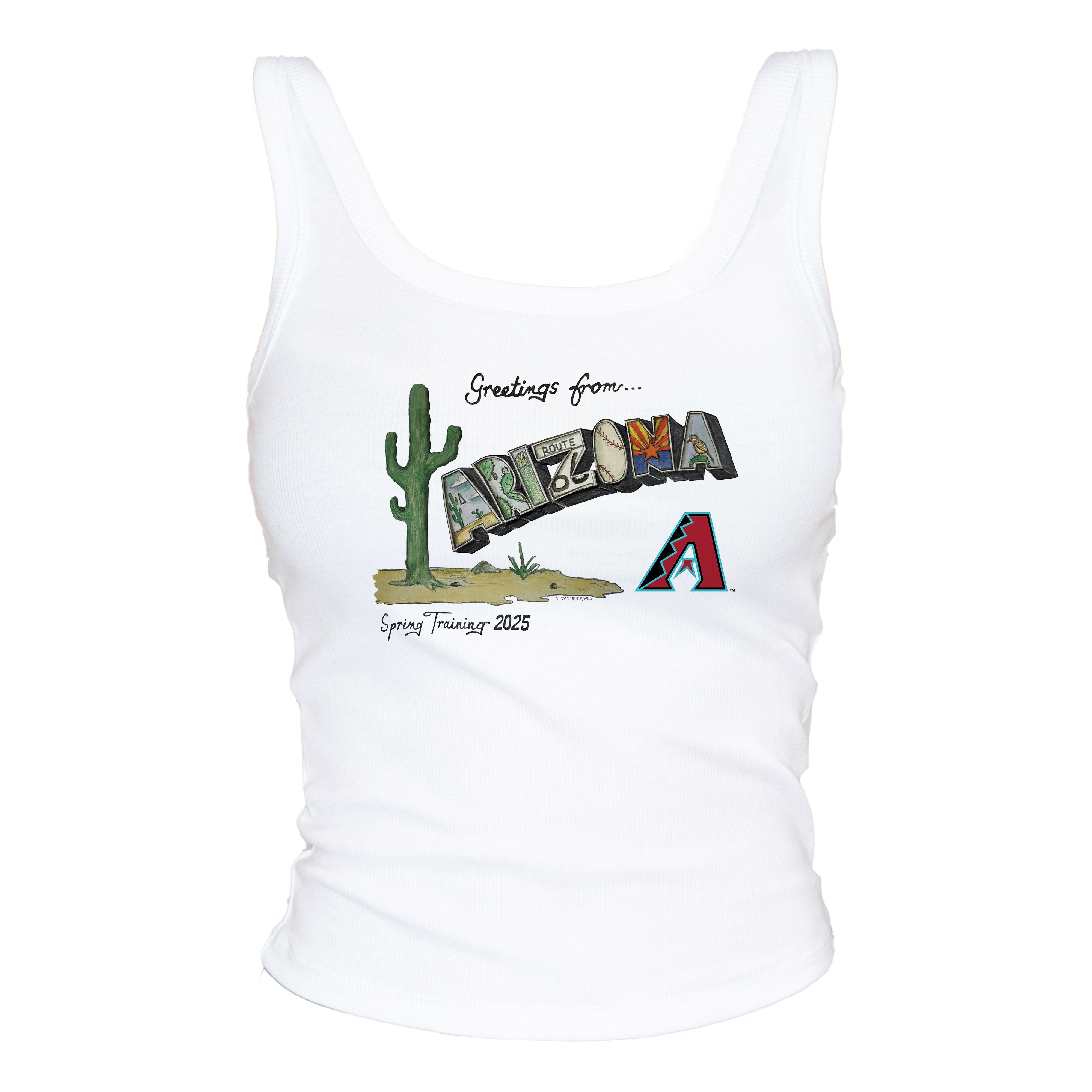 Arizona Diamondbacks Spring Training 2025 Tank | Tiny Turnip