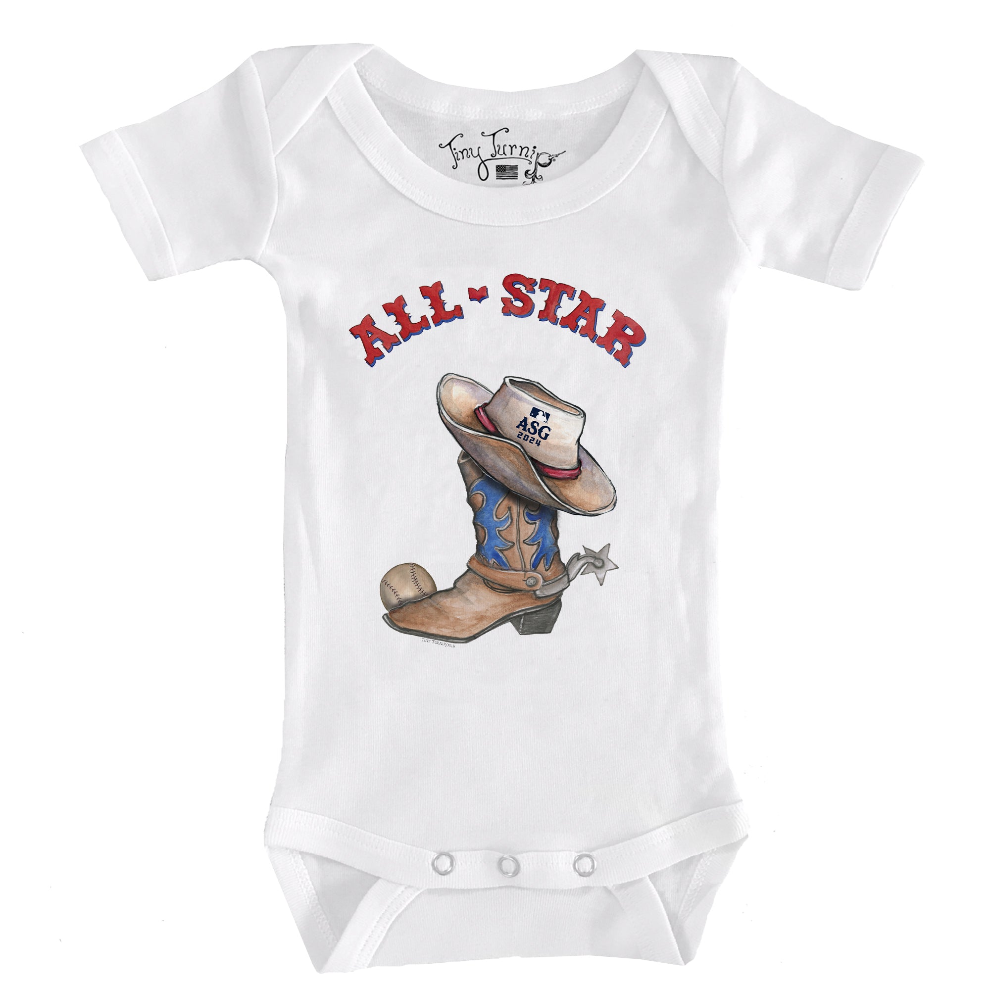 All Star Game 2024 Boot Hat Snapper | Tiny Turnip