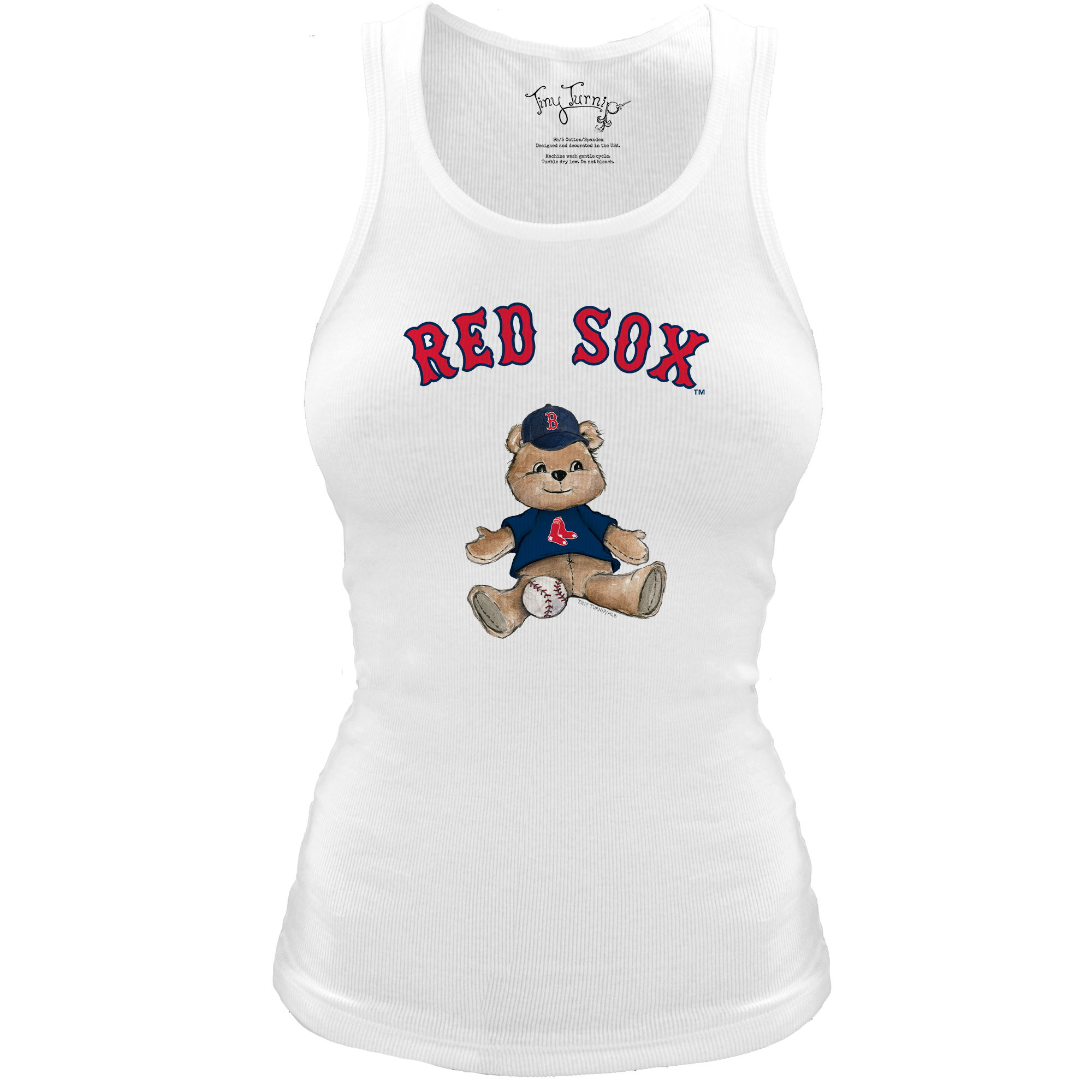 Boston Red Sox Teddy Classic Tank– Tiny Turnip