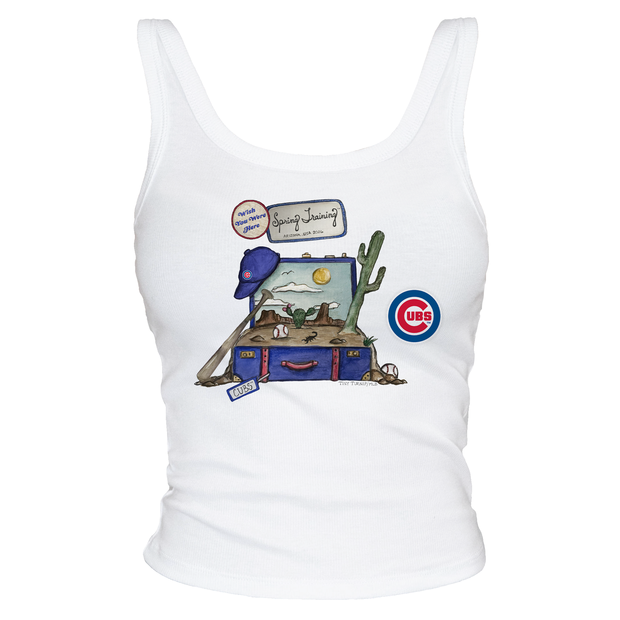 Chicago Cubs Spring Training 2026 Tank | Tiny Turnip