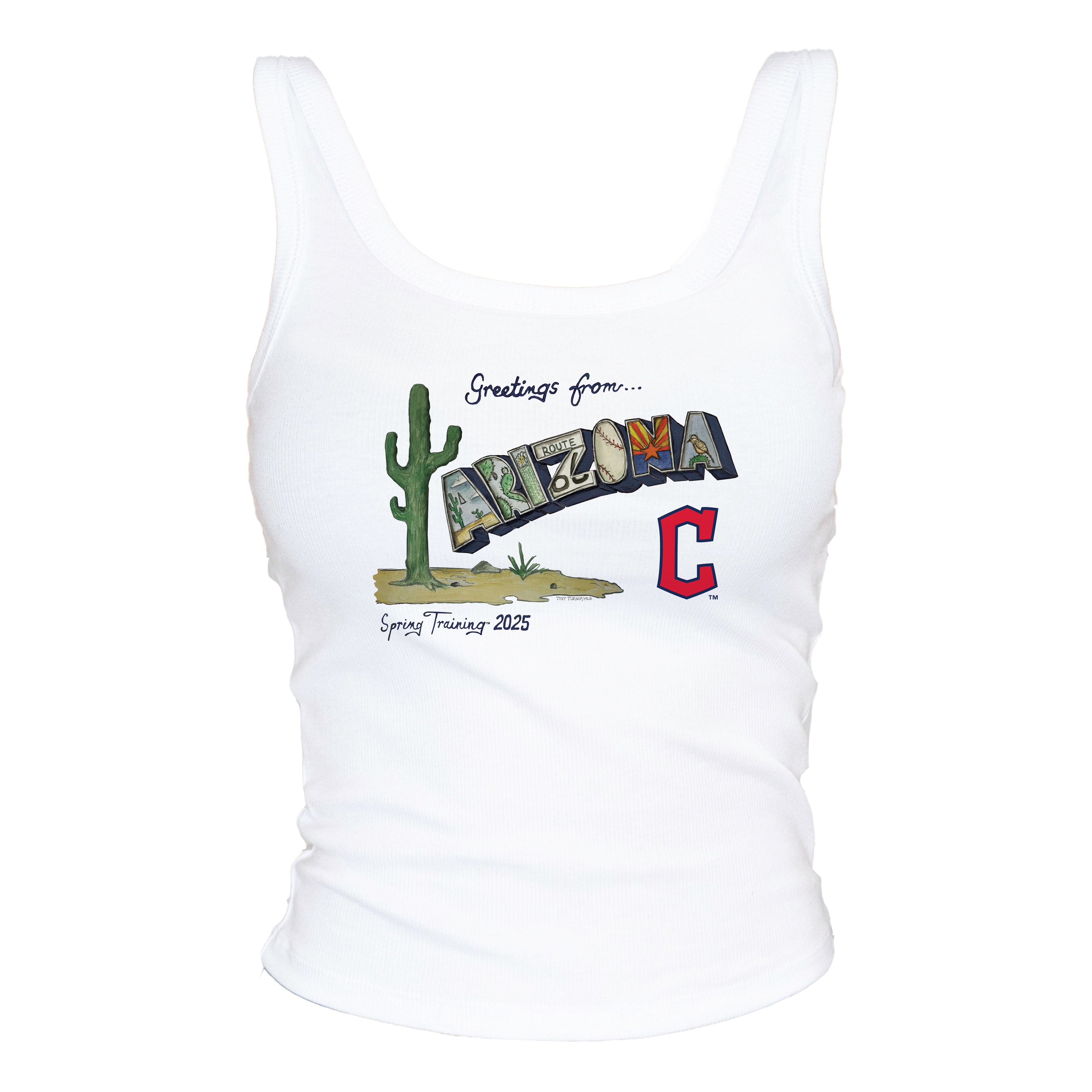 Cleveland Guardians Spring Training 2025 Tank | Tiny Turnip