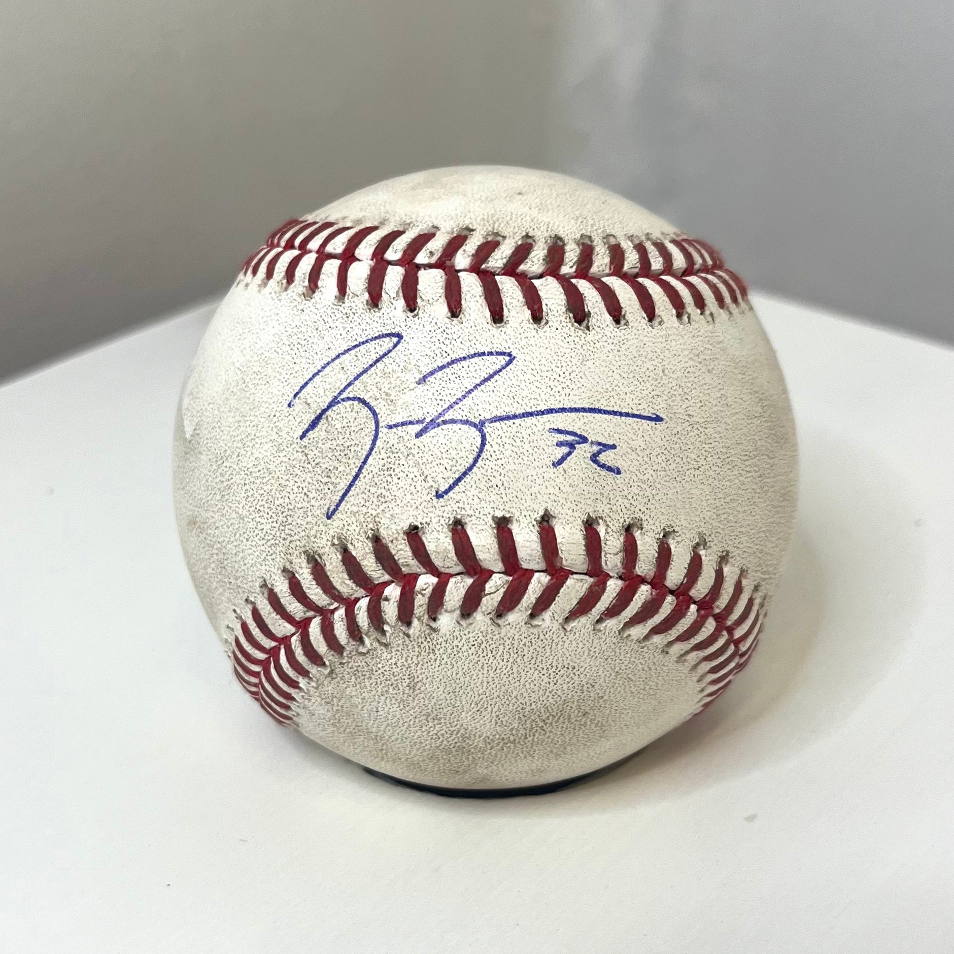 Chicago Cubs Ben Brown Signed Baseball Auction | Tiny Turnip