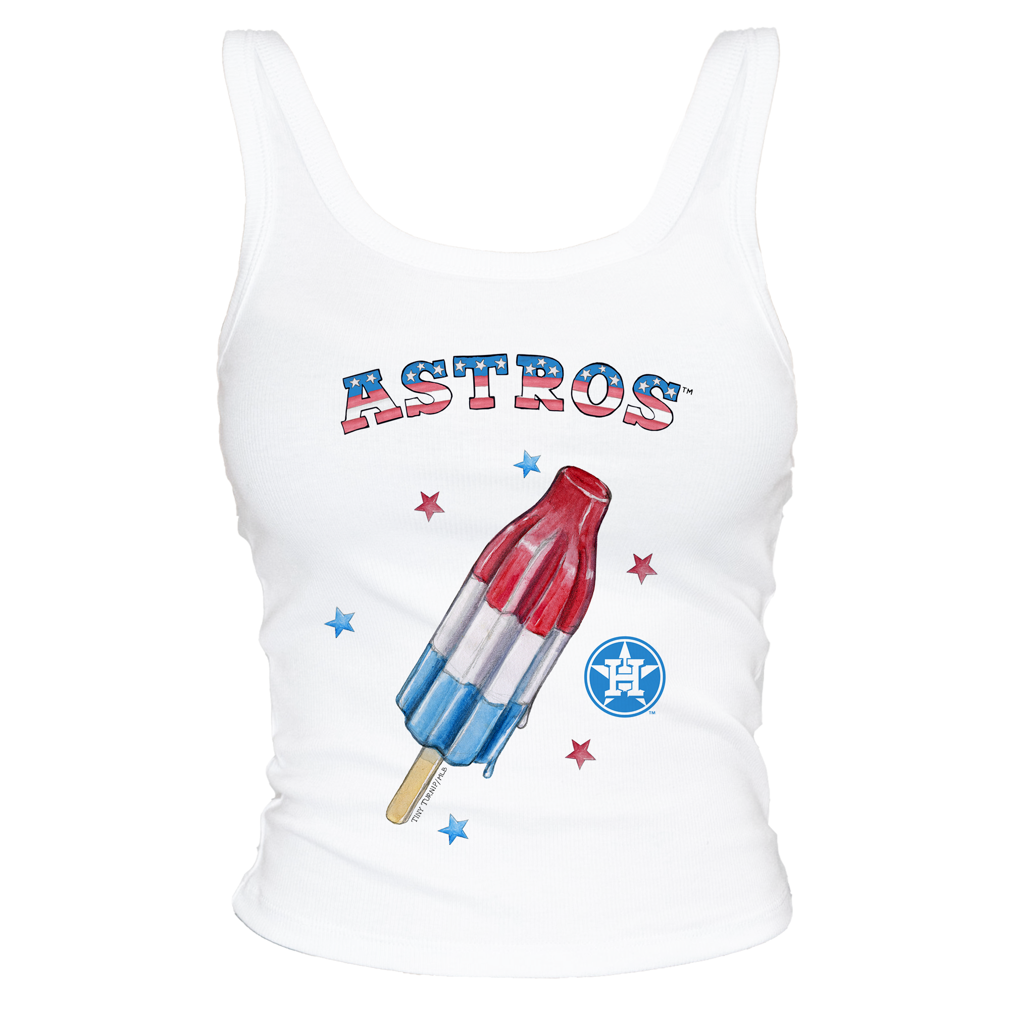 Houston Astros Rocket Pop Tank | Tiny Turnip