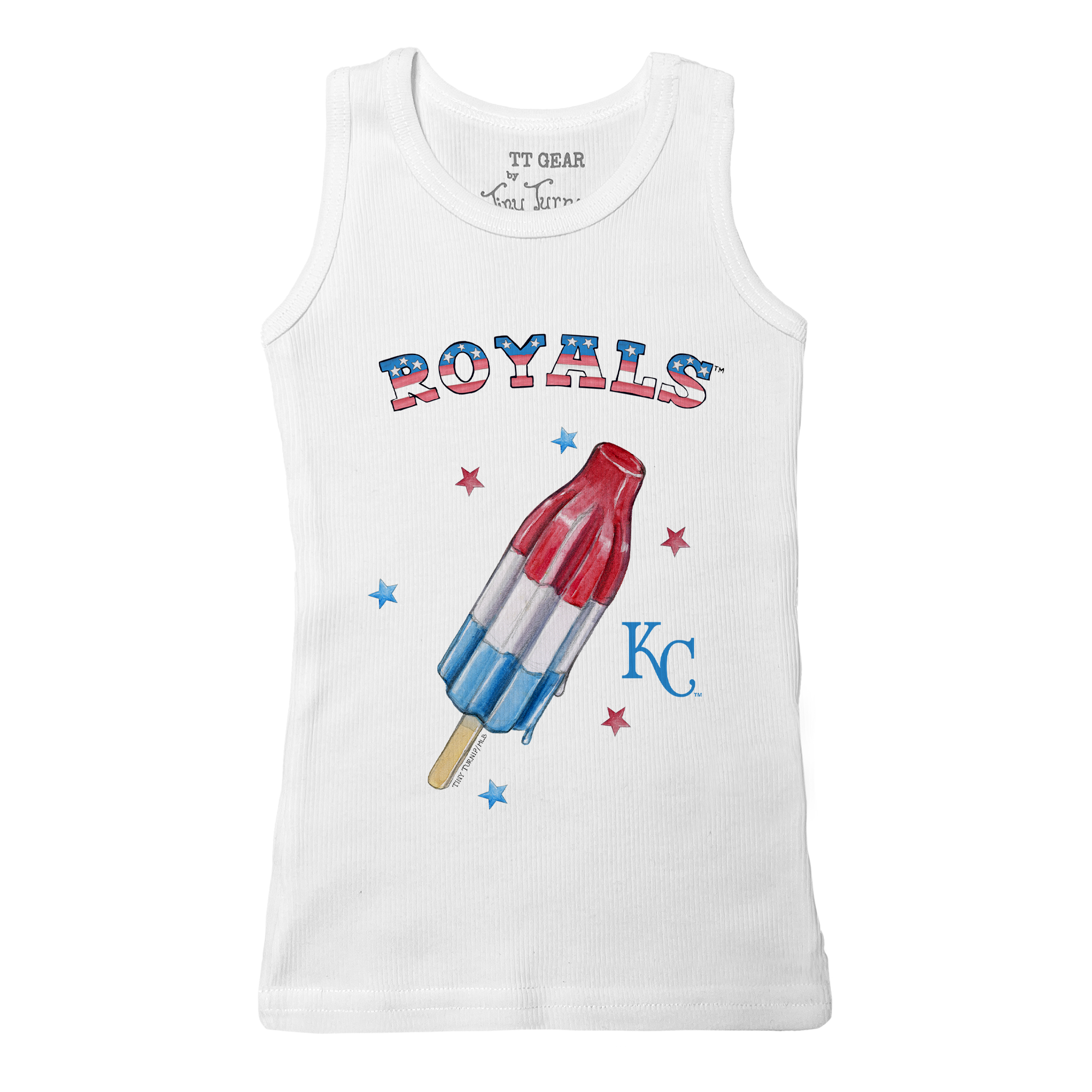 Kansas City Royals Rocket Pop Kid's Tank | Tiny Turnip