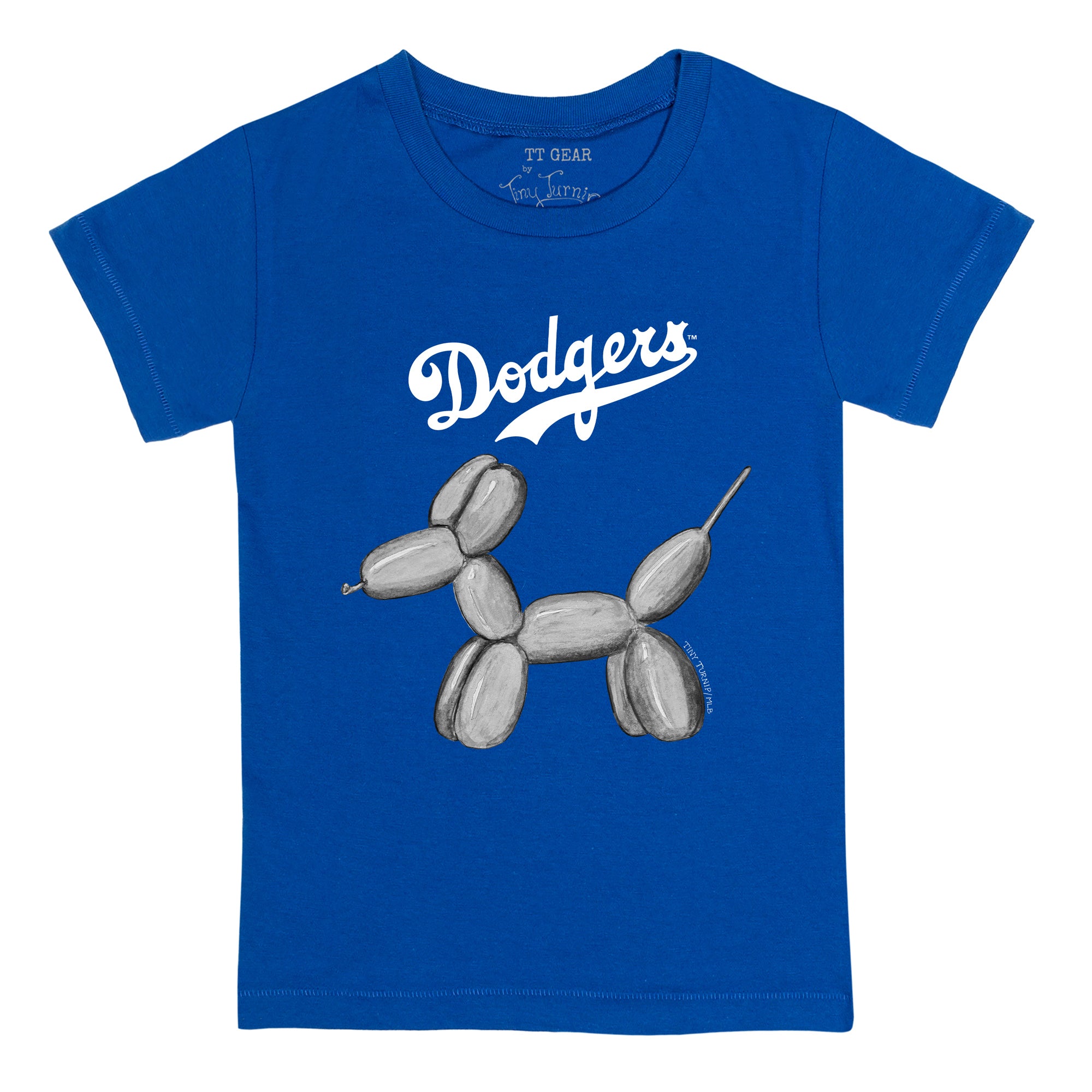 Los Angeles Dodgers Balloon Dog Tee Shirt | Tiny Turnip