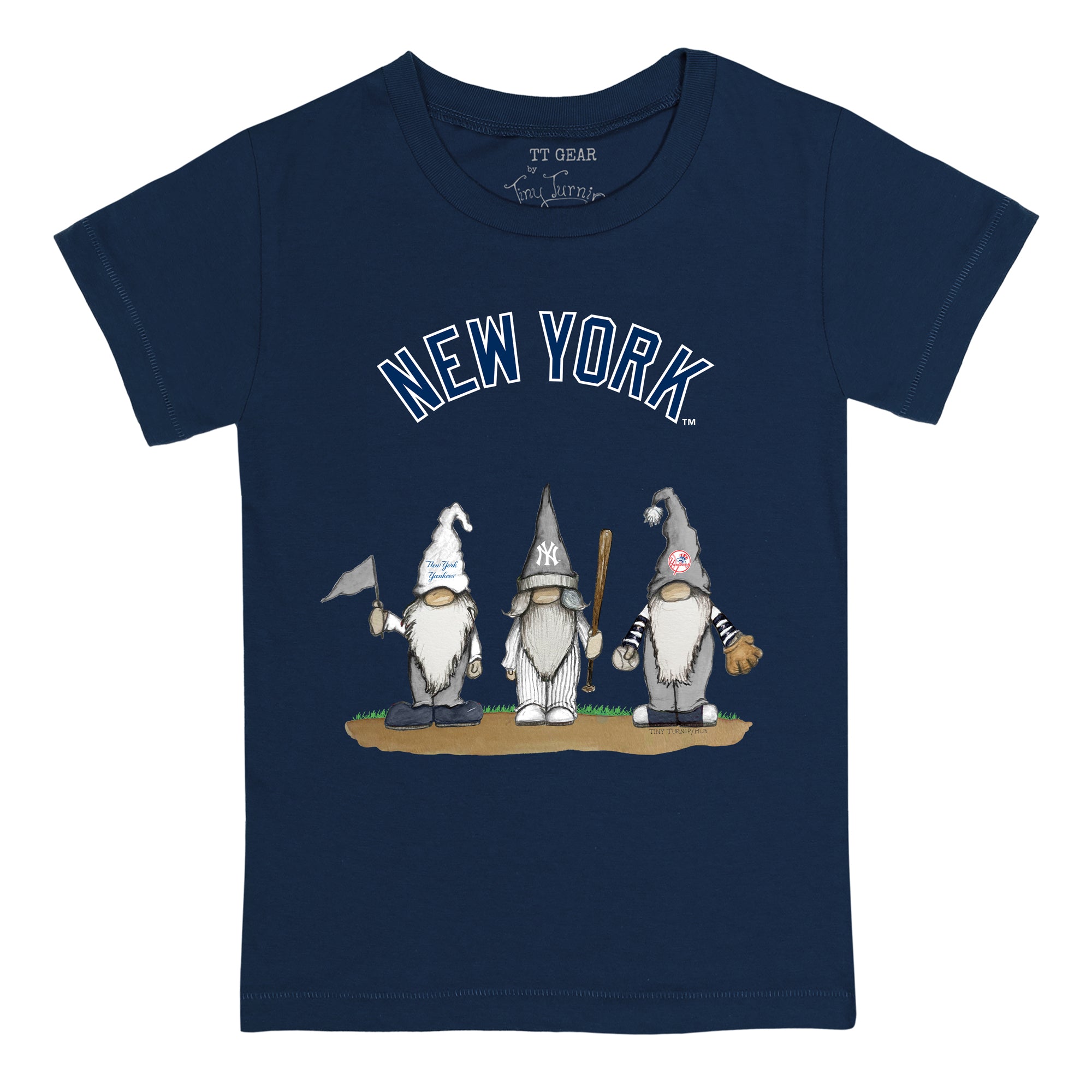 New York Yankees Gnomes Tee Shirt– Tiny Turnip