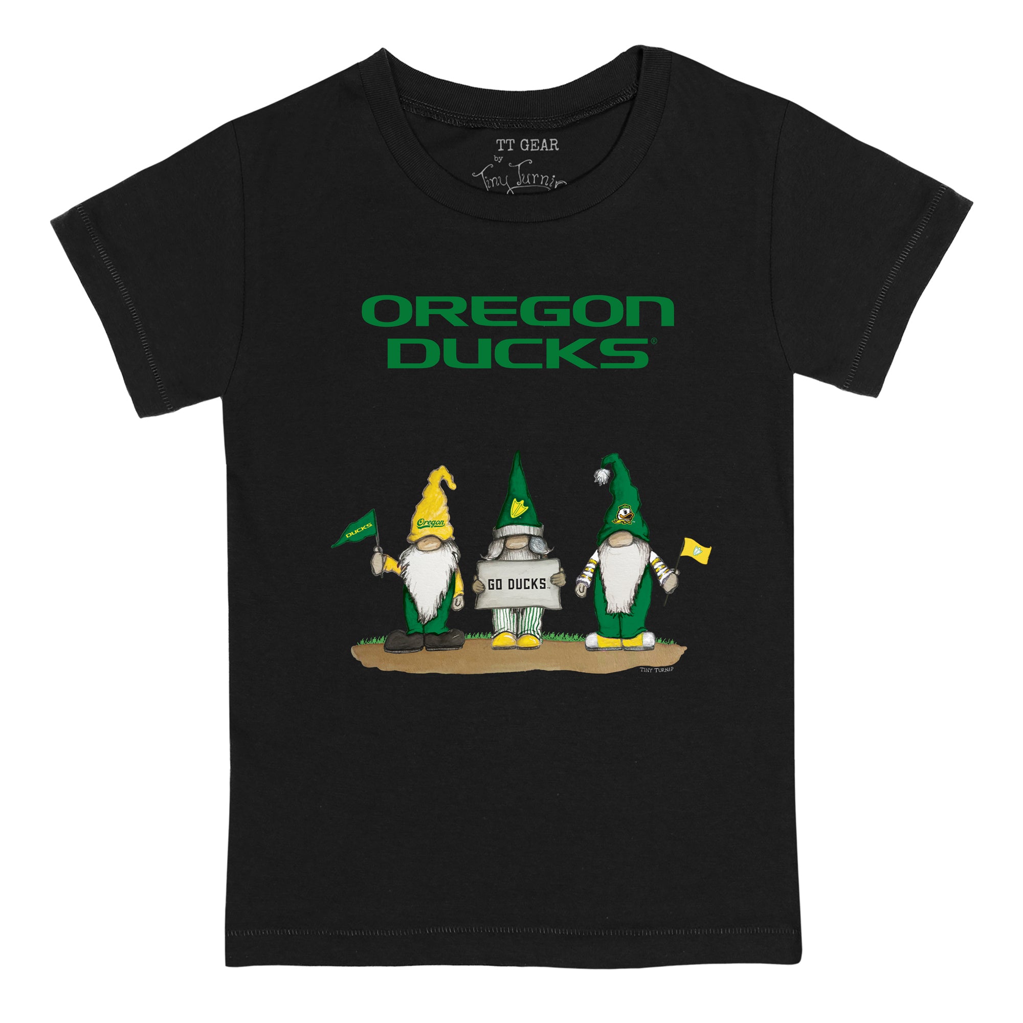 Oregon Ducks Gnomes Tee Shirt | Tiny Turnip