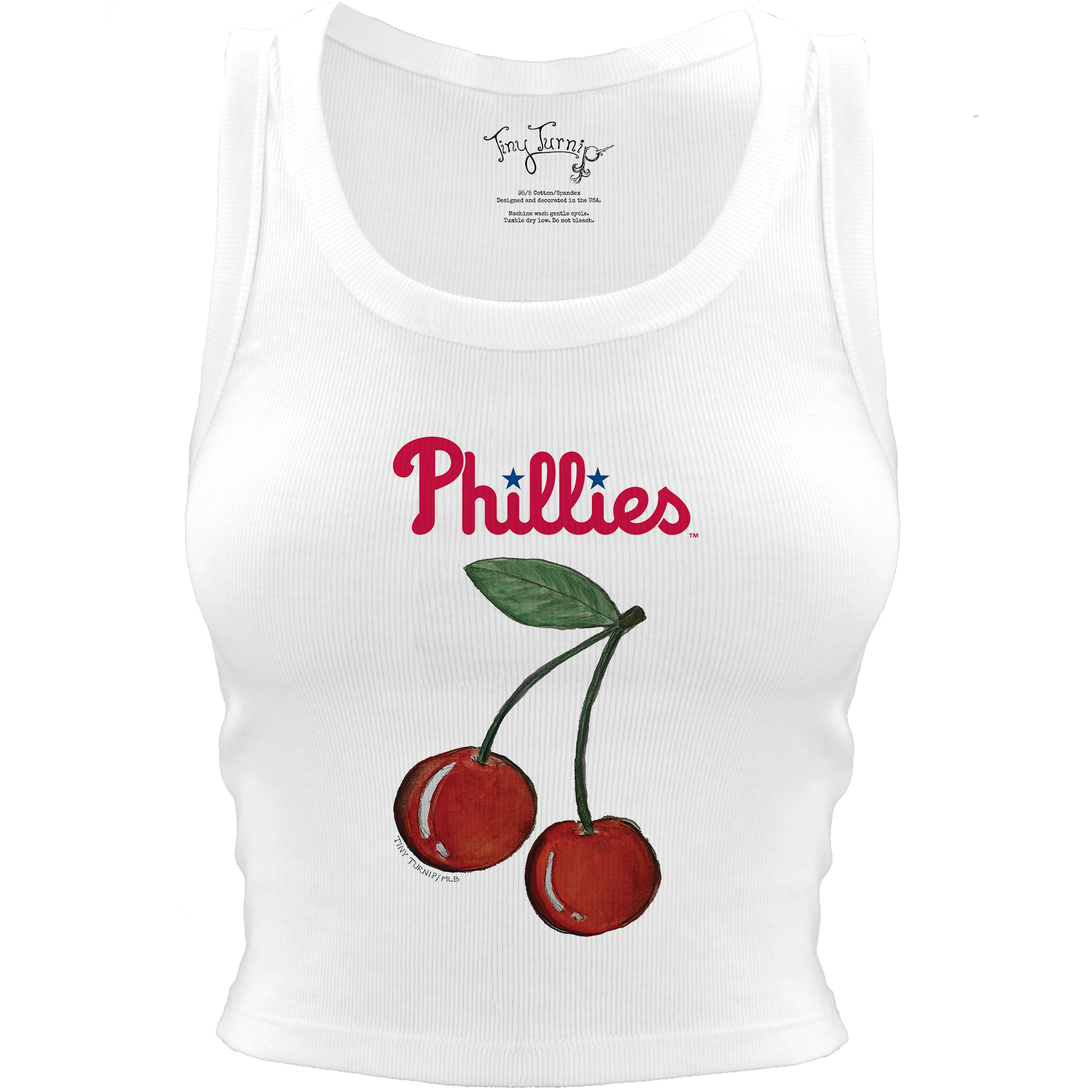 Philadelphia Phillies Cherry Crop Tank | Tiny Turnip