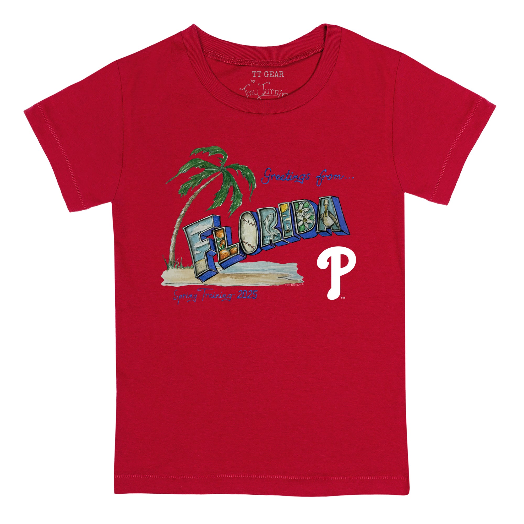 Philadelphia Phillies Spring Training 2025 Tee Shirt– Tiny Turnip