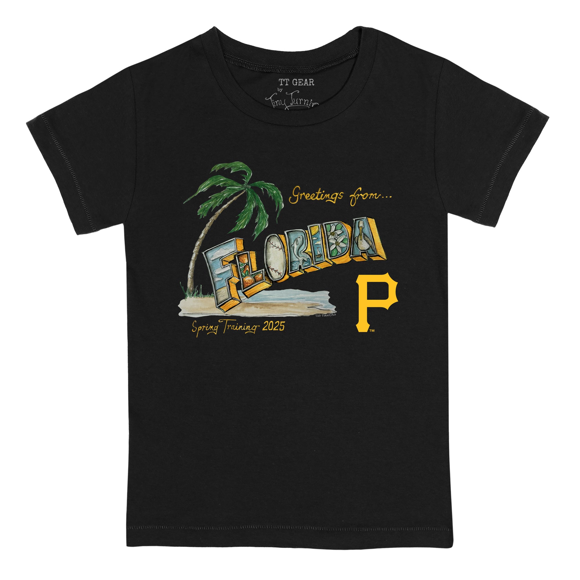 Pittsburgh Pirates Spring Training 2025 Tee Shirt | Tiny Turnip