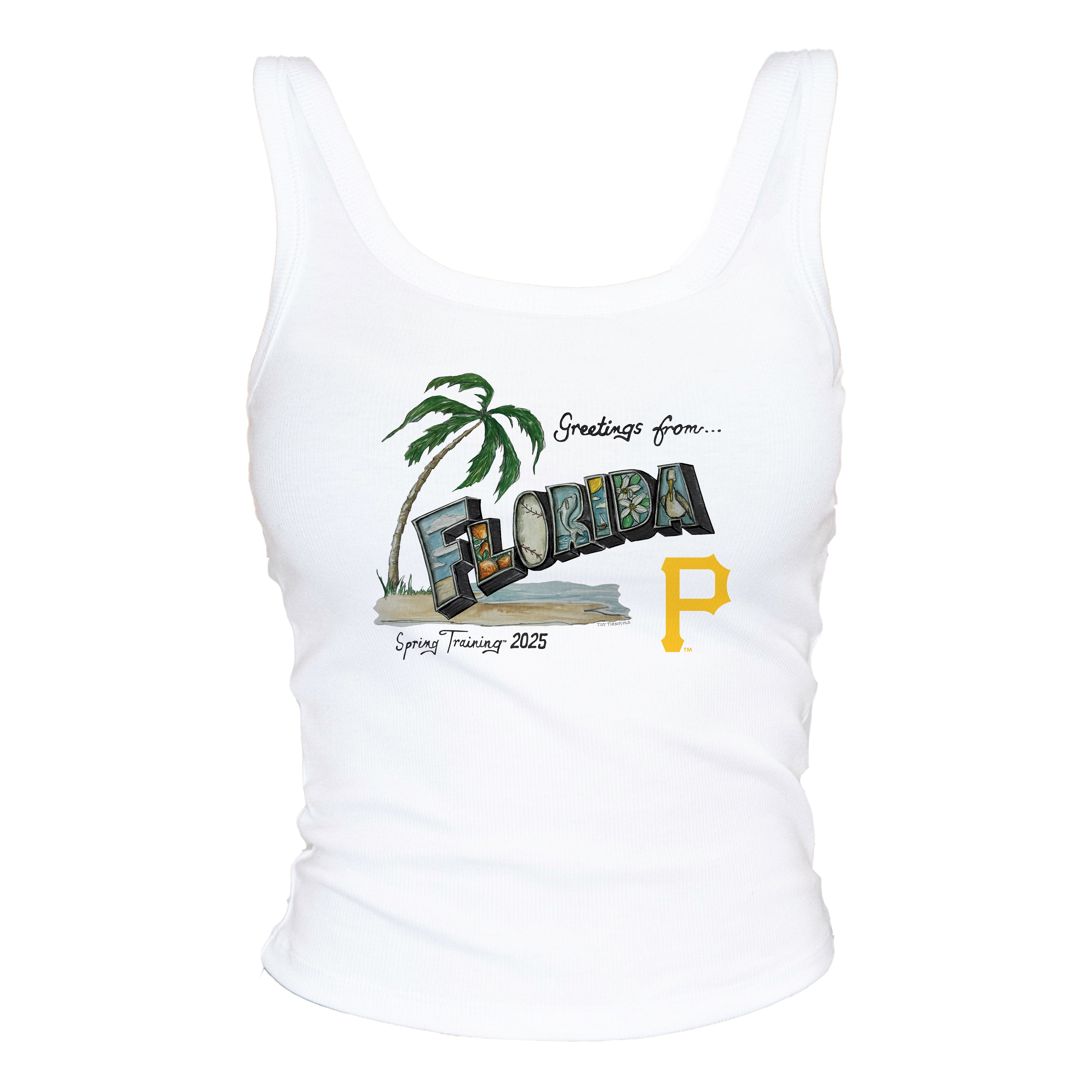 Pittsburgh Pirates Spring Training 2025 Tank | Tiny Turnip