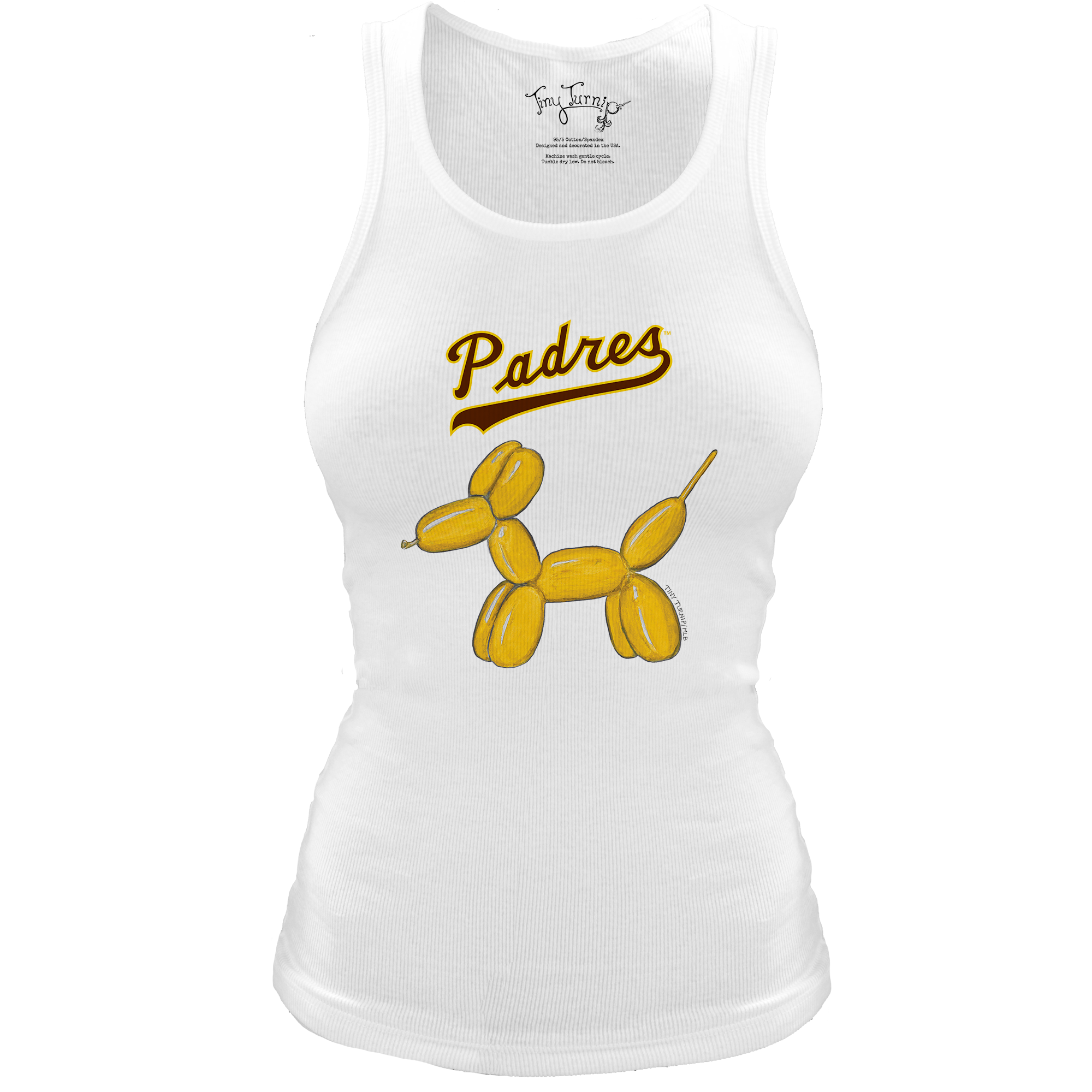 San Diego Padres Balloon Dog Classic Tank– Tiny Turnip
