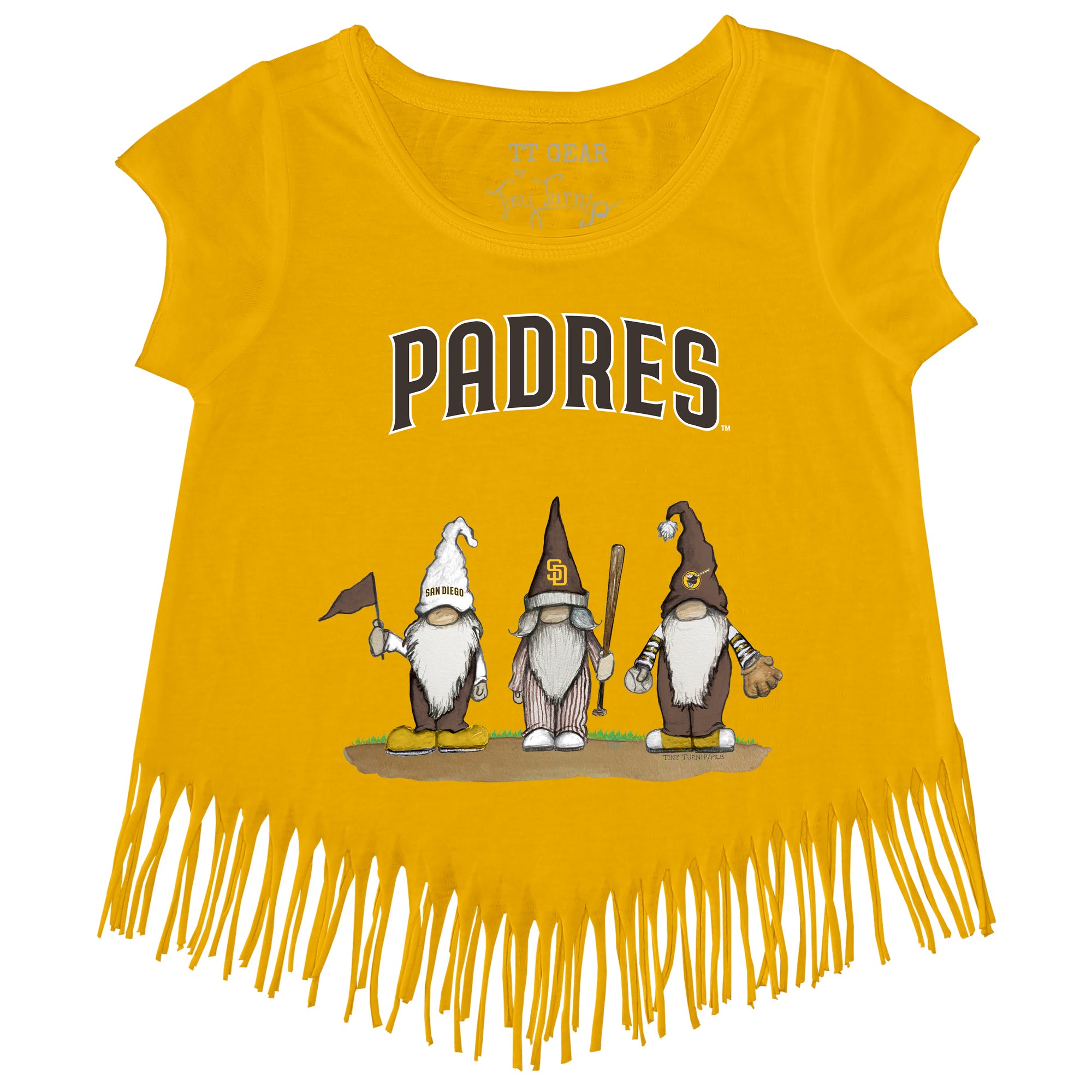 San Diego Padres Gnomes Fringe Tee | Tiny Turnip