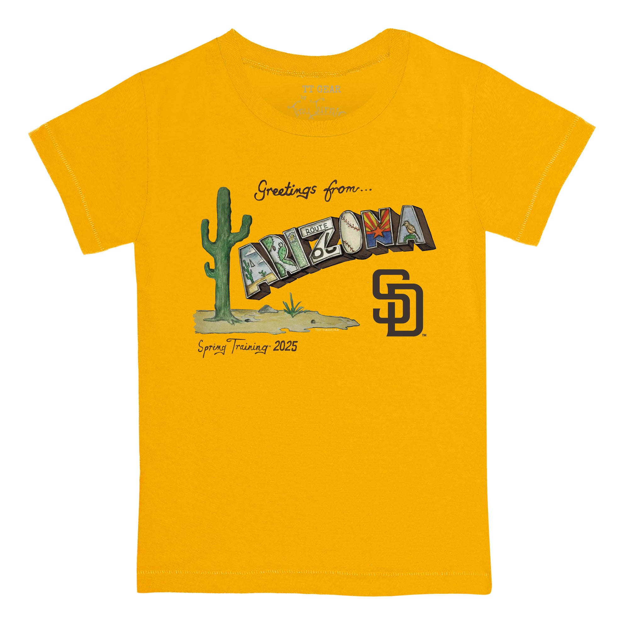 San Diego Padres Spring Training 2025 Tee Shirt | Tiny Turnip
