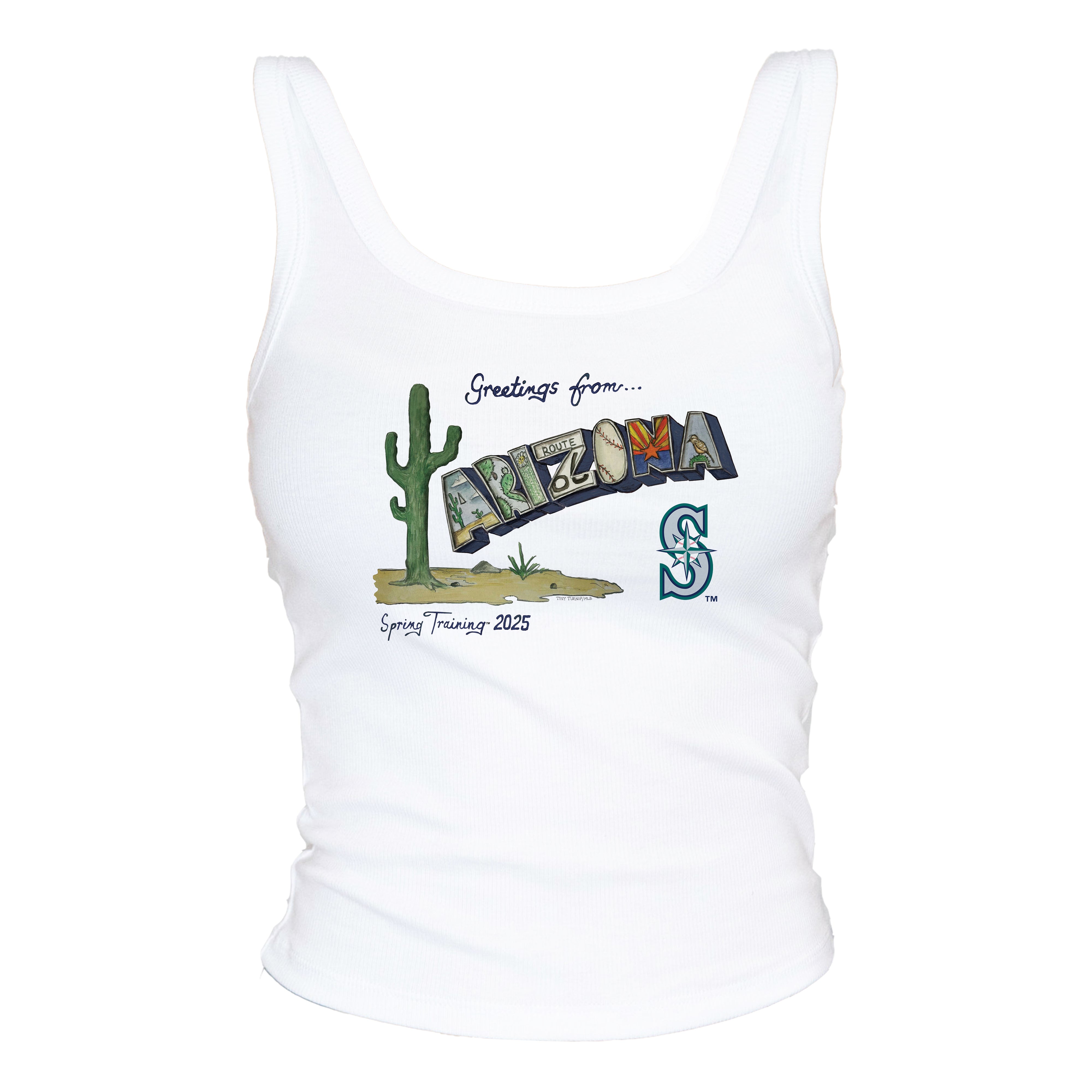 Seattle Mariners Spring Training 2025 Tank | Tiny Turnip