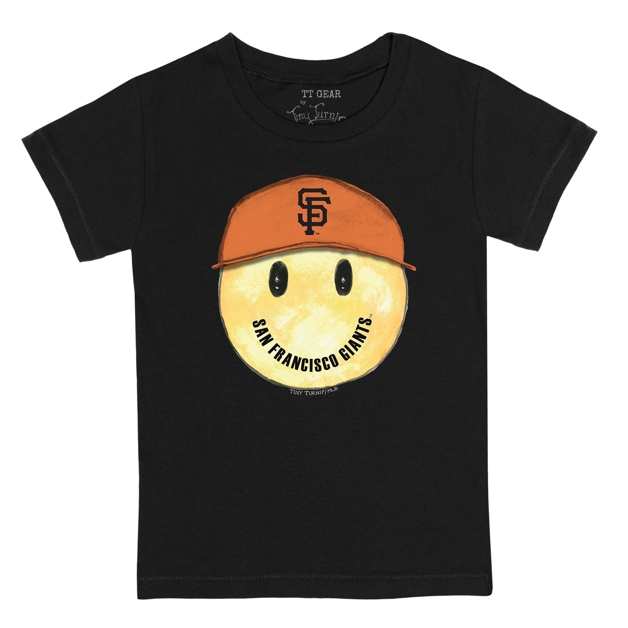 San Francisco Giants Smiley Tee Shirt | Tiny Turnip