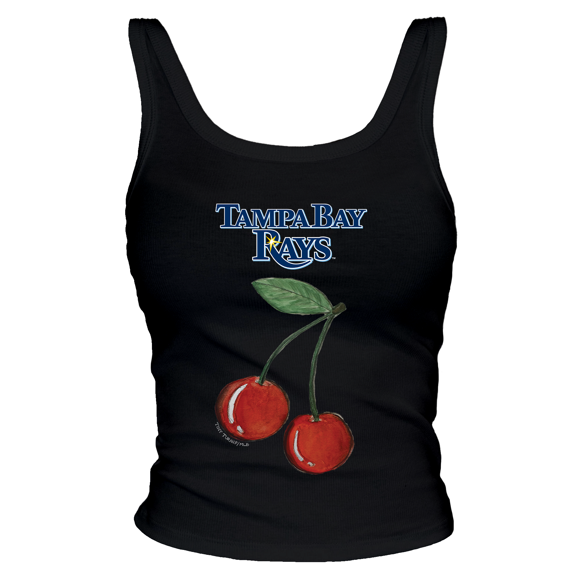 Tampa Bay Rays Cherry Tank | Tiny Turnip
