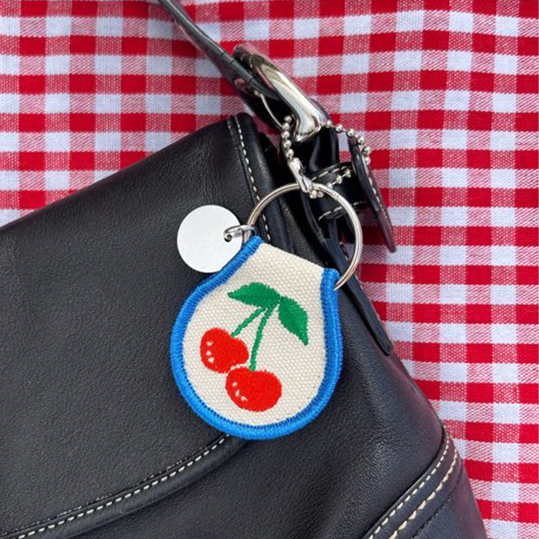 Cherry Patch Key Chain | Tiny Turnip