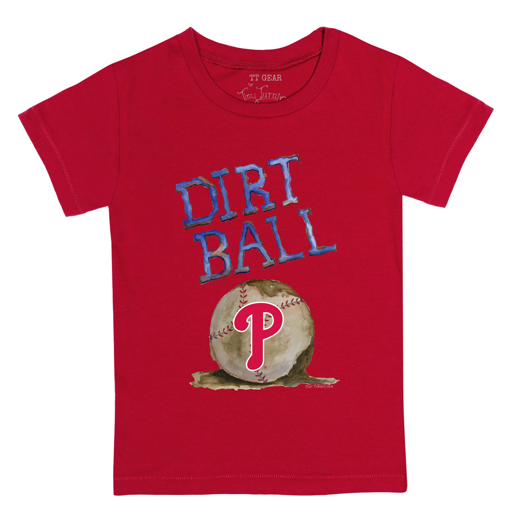 Philadelphia Phillies Dirt Ball Tee Shirt | Tiny Turnip