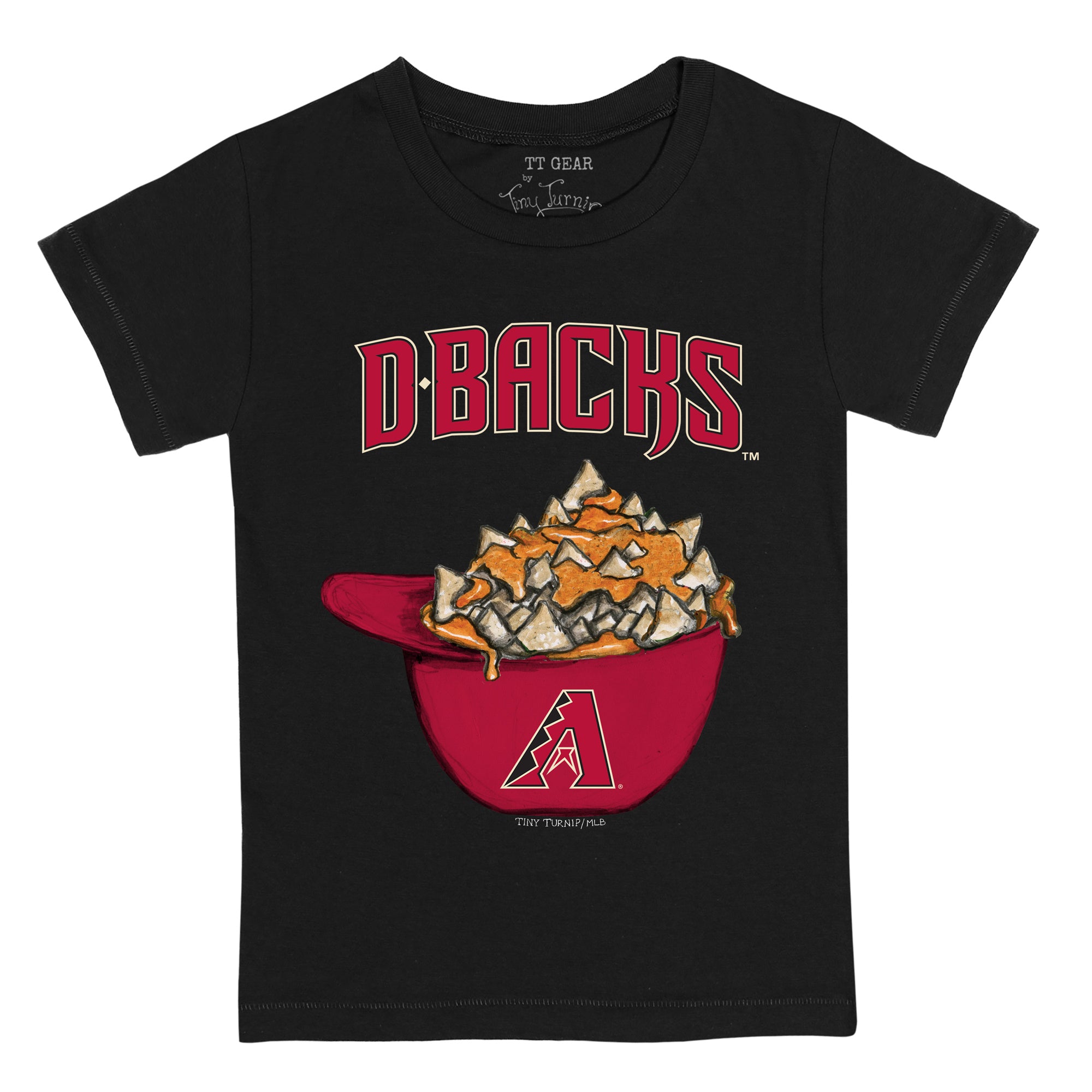 Arizona Diamondbacks Nacho Helmet Tee Shirt | Tiny Turnip